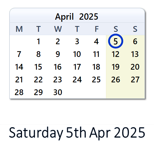 5 April 2025: History, News, Top X Posts & Day Info - UK