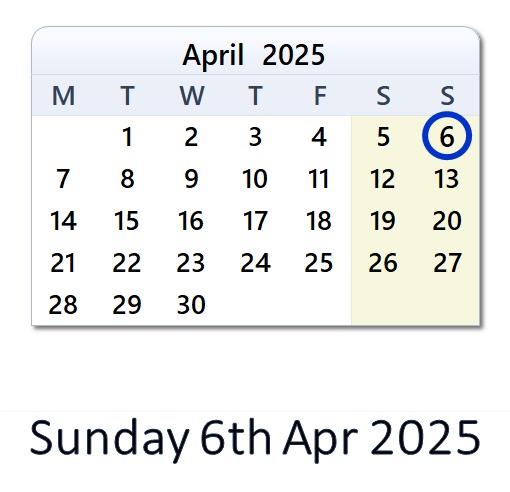 6 April 2025: History, News, Top X Posts & Day Info - AU