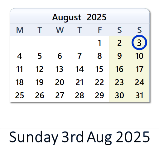 3 August 2025: History, News, Top Tweets, Social Media & Day Info - UK