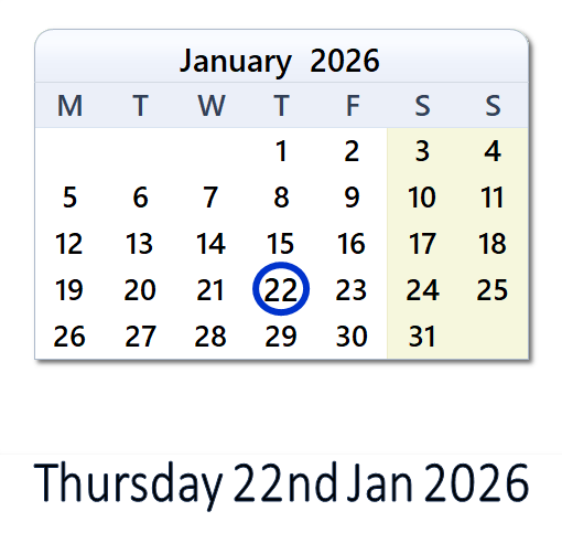 22 January 2026: History, News, Top X Posts & Day Info - IN