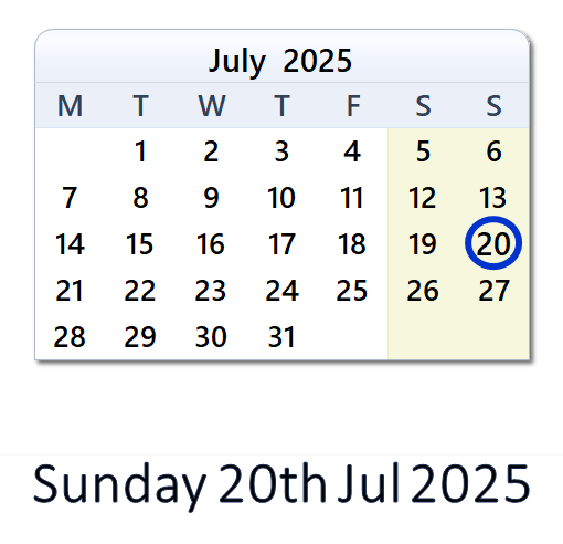 20 July 2025: History, News, Top X Posts & Day Info - IN
