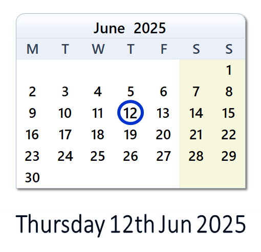 12 June 2025: History, News, Top X Posts & Day Info - IN