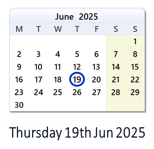 19 June 2025: History, News, Top X Posts & Day Info - IN