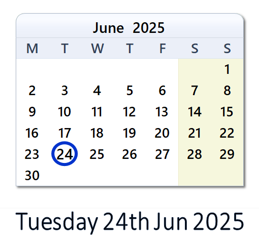 24 June 2025: History, News, Top Tweets, Social Media & Day Info - IN