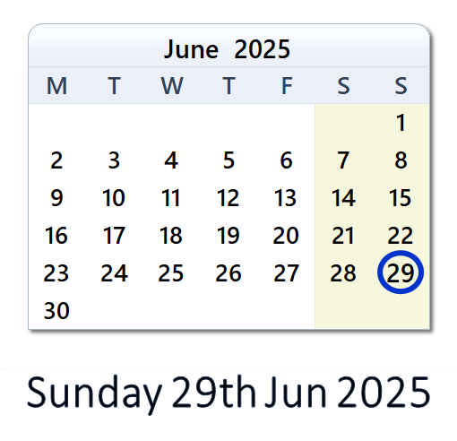 29 June 2025: History, News, Top Tweets, Social Media & Day Info - UK