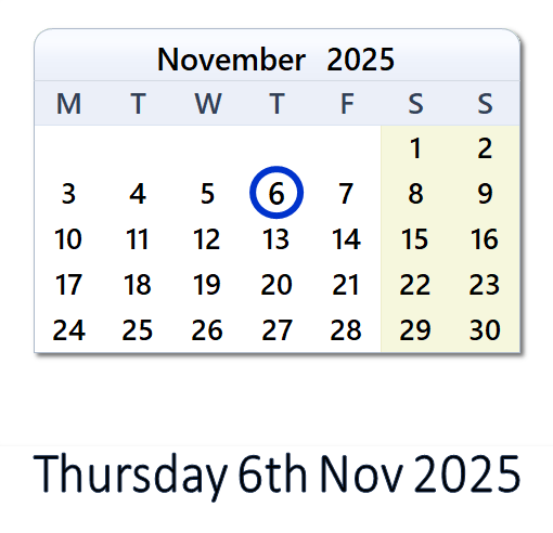 6 November 2025: History, News, Top X Posts & Day Info - AU