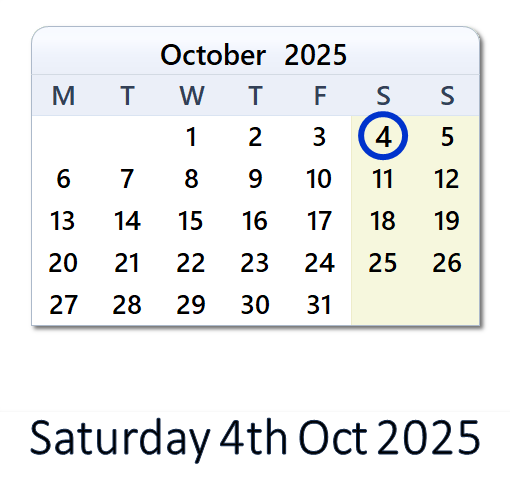 4 October 2025: History, News, Top X Posts & Day Info - AU