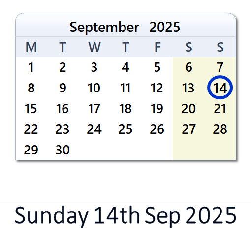 14 September 2025: History, News, Top X Posts & Day Info - IN