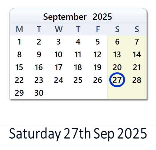 27 September 2025: History, News, Top X Posts & Day Info - IN