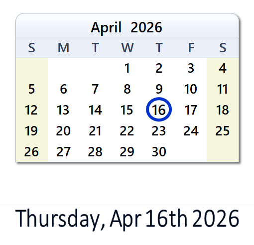 16 April 2026: History, News, Top X Posts & Day Info - ZA