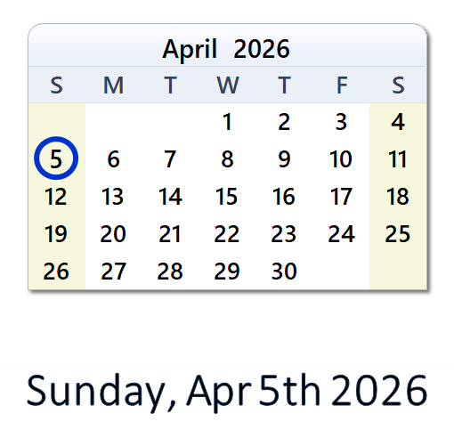April 5, 2026: History, News, Top X Posts & Day Info