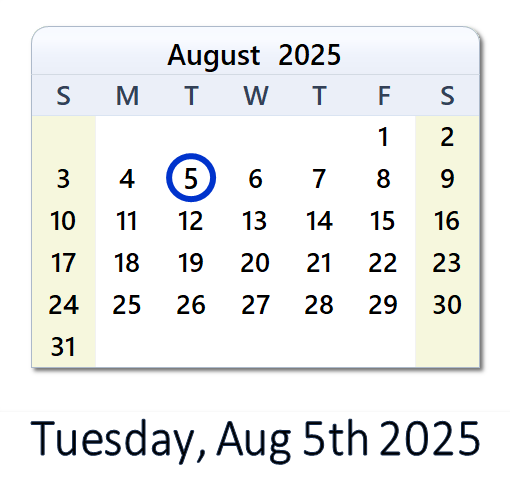 5 August 2025: History, News, Top X Posts & Day Info - ZA
