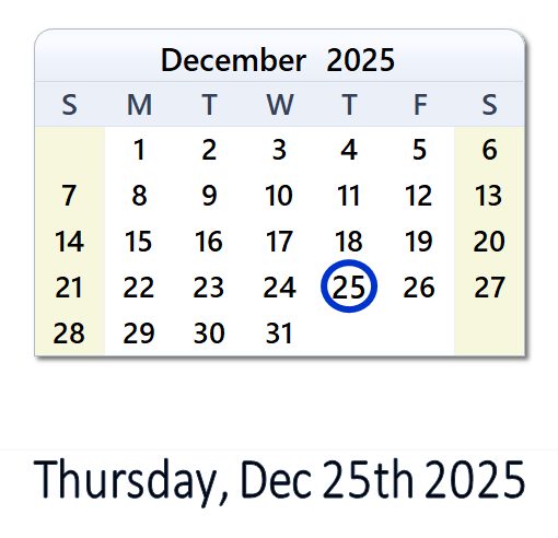 December 25, 2025: History, News, Top X Posts & Day Info