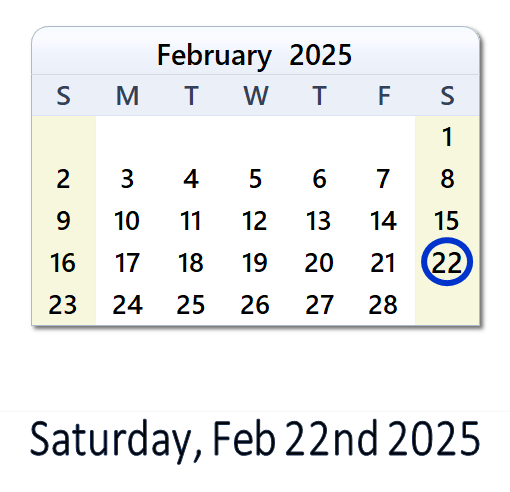 February 22, 2025: History, News, Top X Posts & Day Info