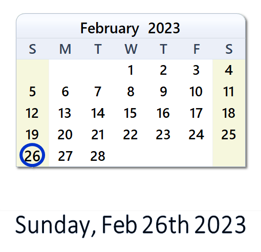 February 26, 2023: History, News, Top X Posts & Day Info