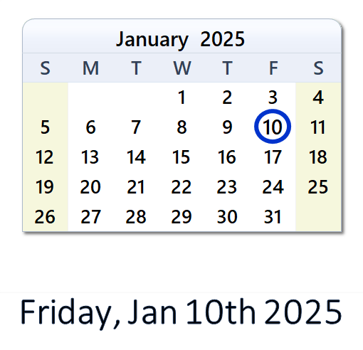 January 10, 2025: History, News, Top X Posts & Day Info