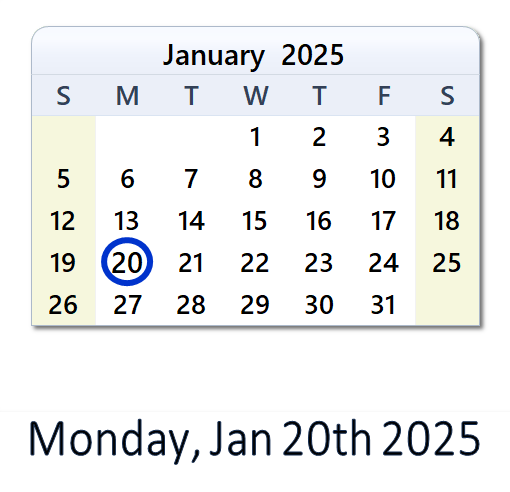 January 20, 2025: History, News, Top X Posts & Day Info