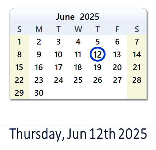 June 12, 2025: History, News, Top X Posts & Day Info