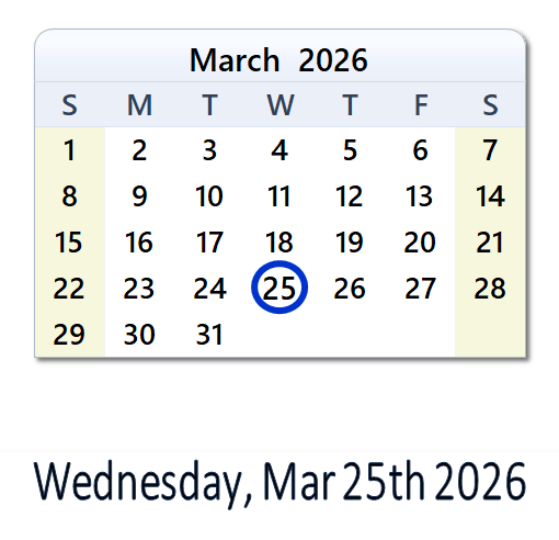 25 March 2026: History, News, Top X Posts & Day Info - ZA