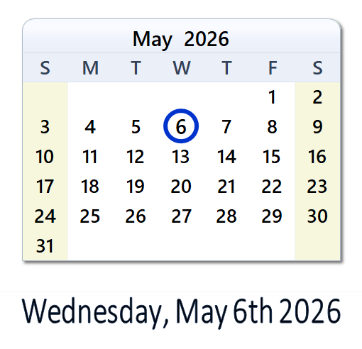 May 6, 2026: History, News, Top X Posts & Day Info - CA