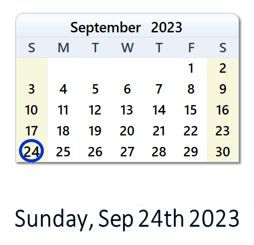24 September 2023: History, News, Top X Posts & Day Info - ZA
