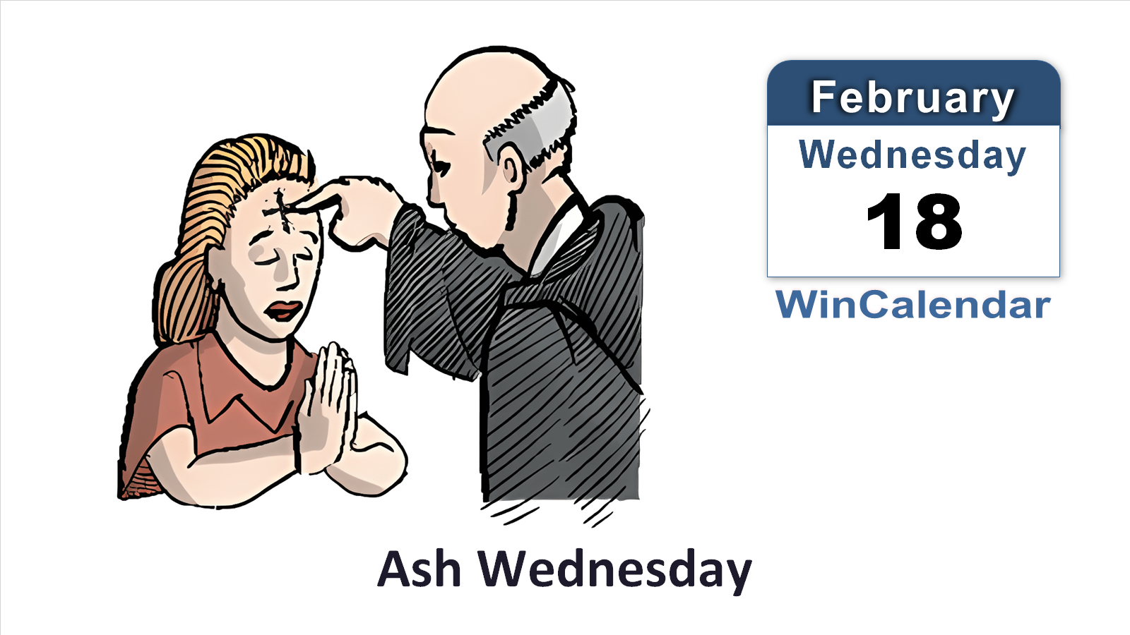 Ash Wednesday in the US - Wednesday, February 18, 2026