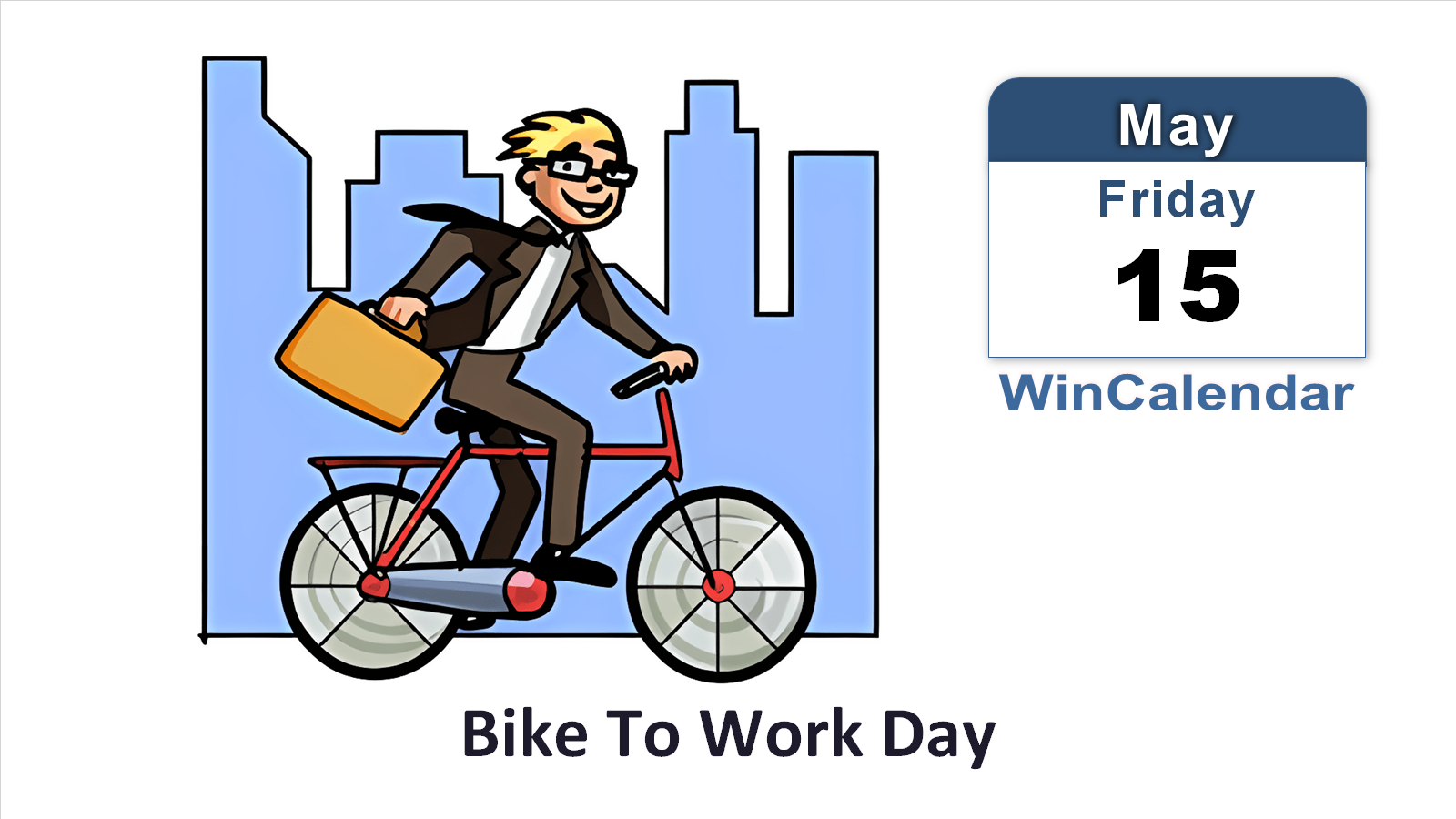 Bike To Work Day in Canada - Friday, May 15, 2026