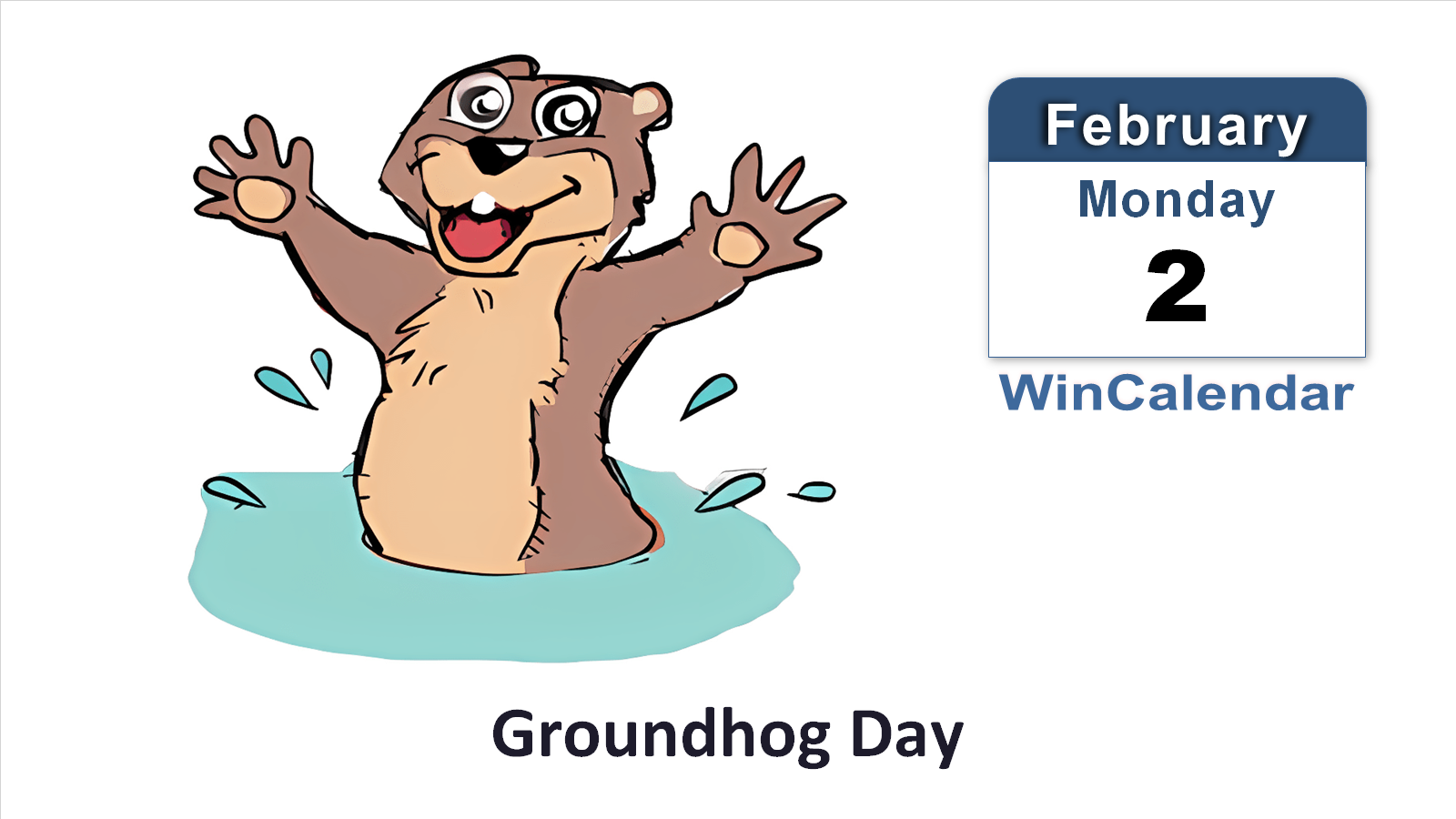 Groundhog Day in the US - Monday, February 2, 2026