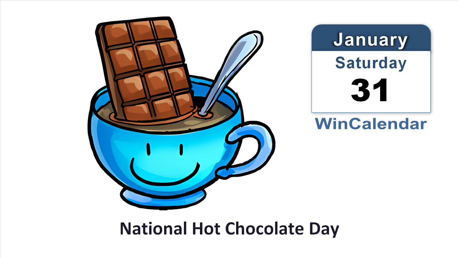 National Hot Chocolate Day in the US - Sat, Jan 31, 2026