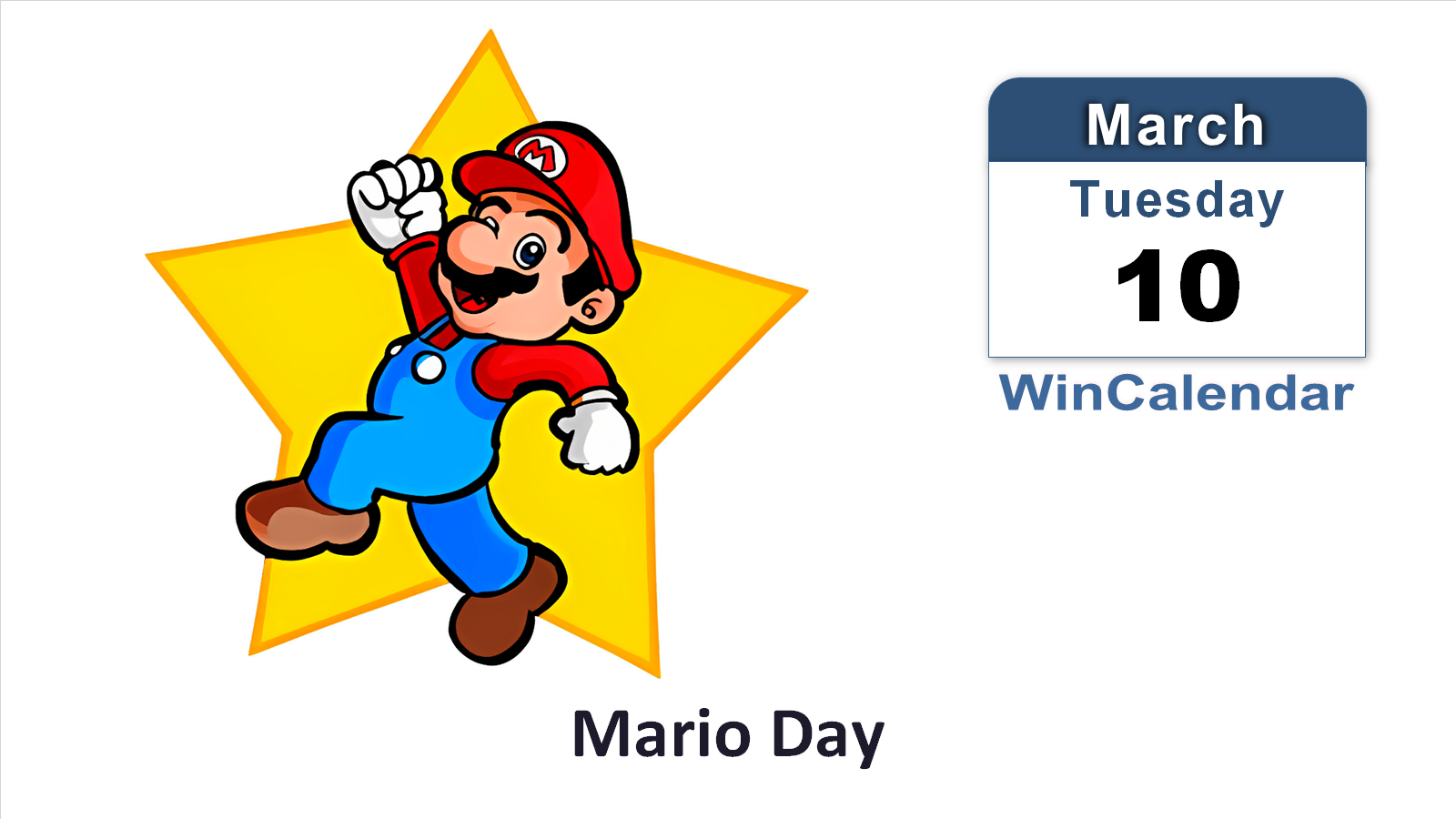 Mario Day - Tuesday, March 10, 2026