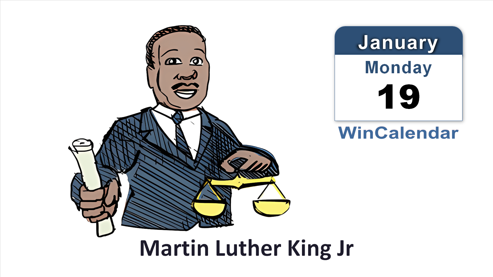 Martin Luther King Jr. in the US - Monday, January 19, 2026