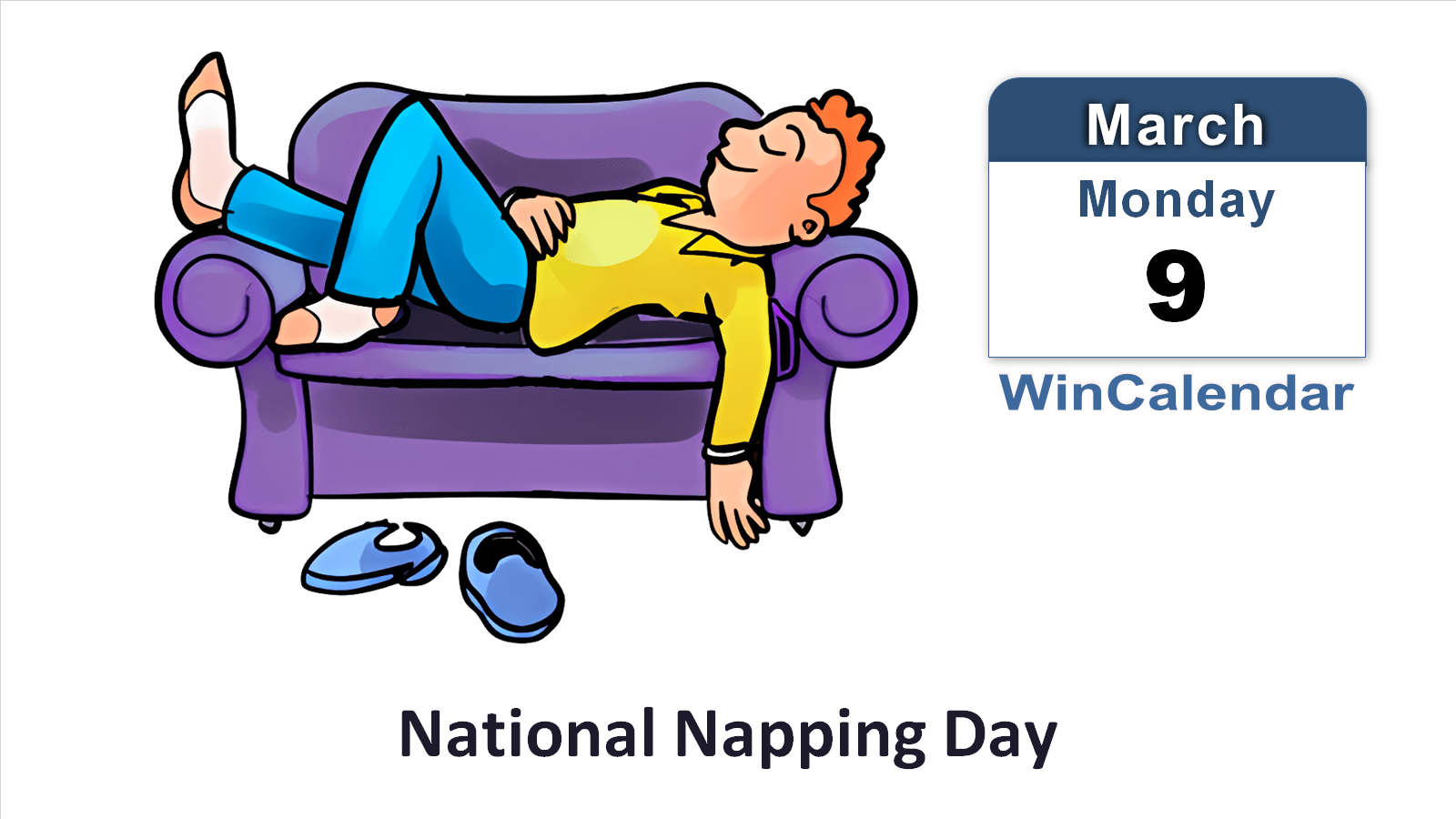 National Napping Day in the US - Monday, March 9, 2026