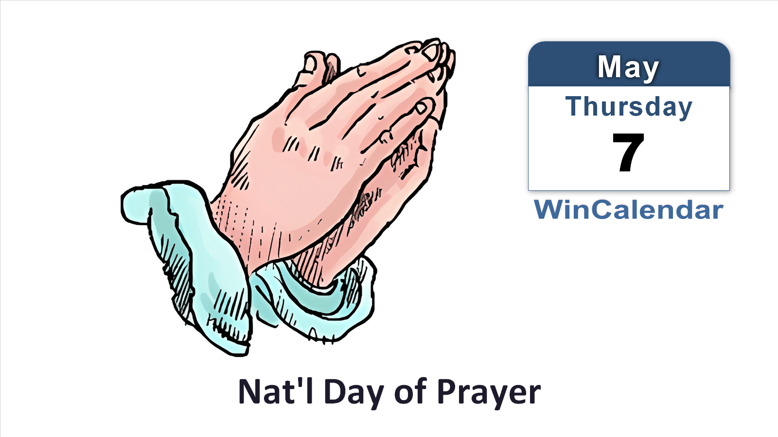 National Day of Prayer in the US - Thursday, May 7, 2026