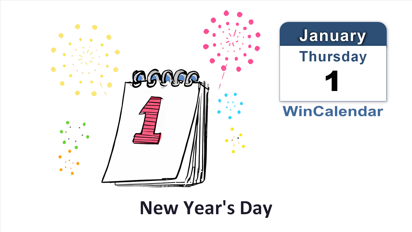 New Year's Day in the US - Thursday, January 1, 2026