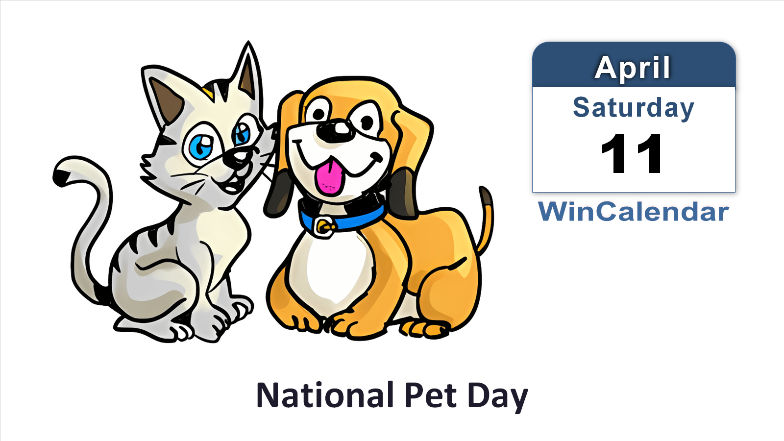 National Pet Day in the US - Saturday, April 11, 2026
