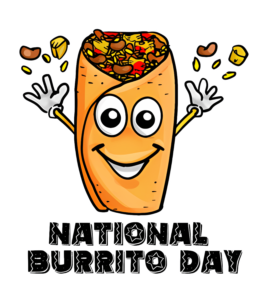 National Burrito Day - Thursday, April 2, 2026