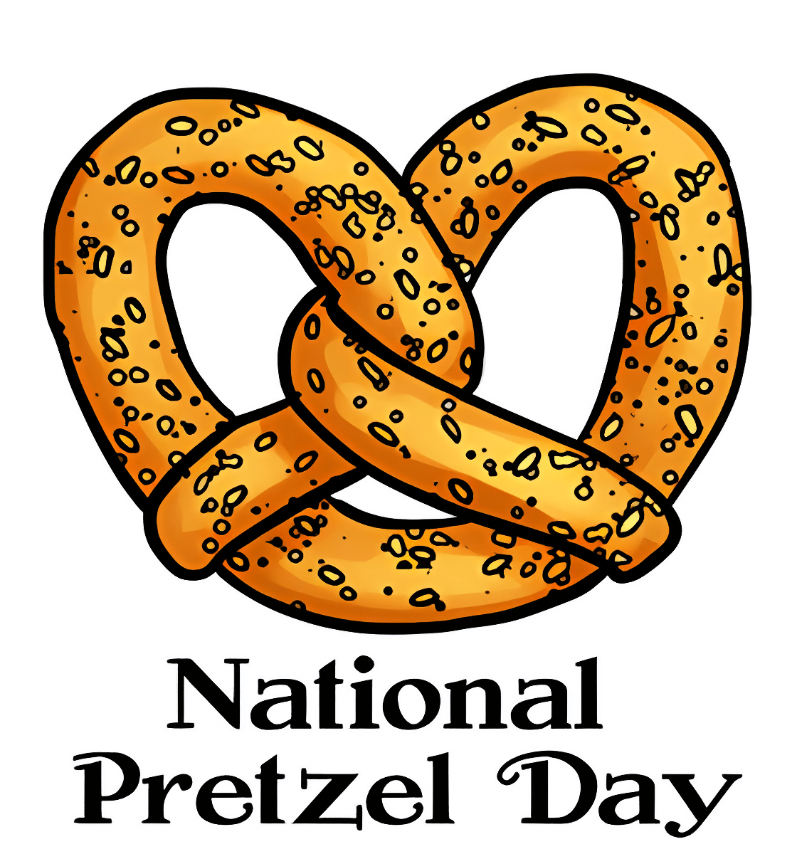 National Pretzel Day - Sunday, April 26, 2026