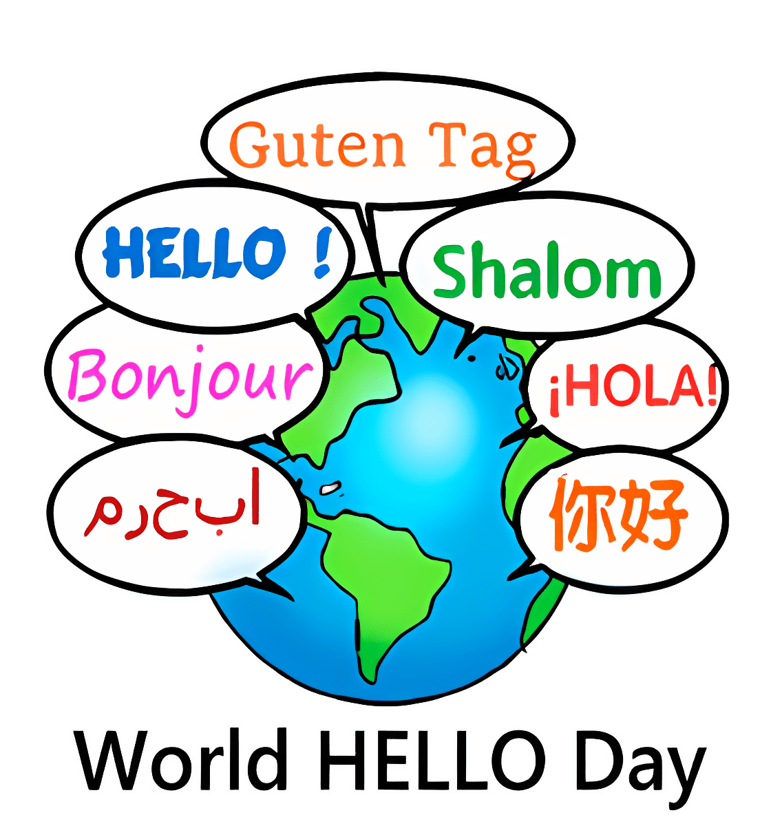 World Hello Day in the US - Friday, November 21, 2025